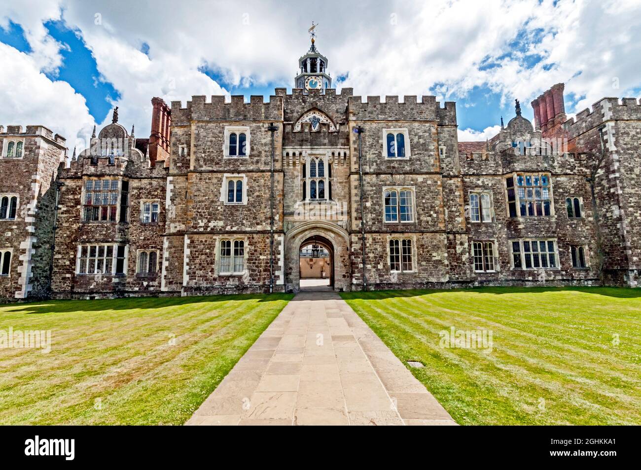 Knole House (Kent, England): Home of the Sackville Family Stock Photo ...