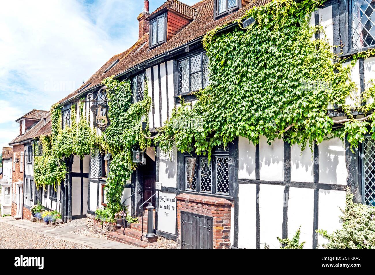 Rye (England, East Sussex) Mermaid Street Stock Photo - Alamy