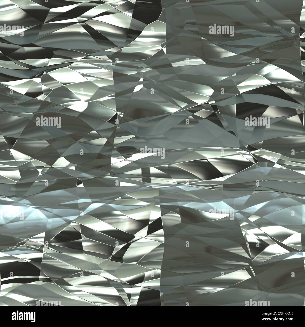 Seamless texture of crumpled metalllic foil as background Stock Photo ...