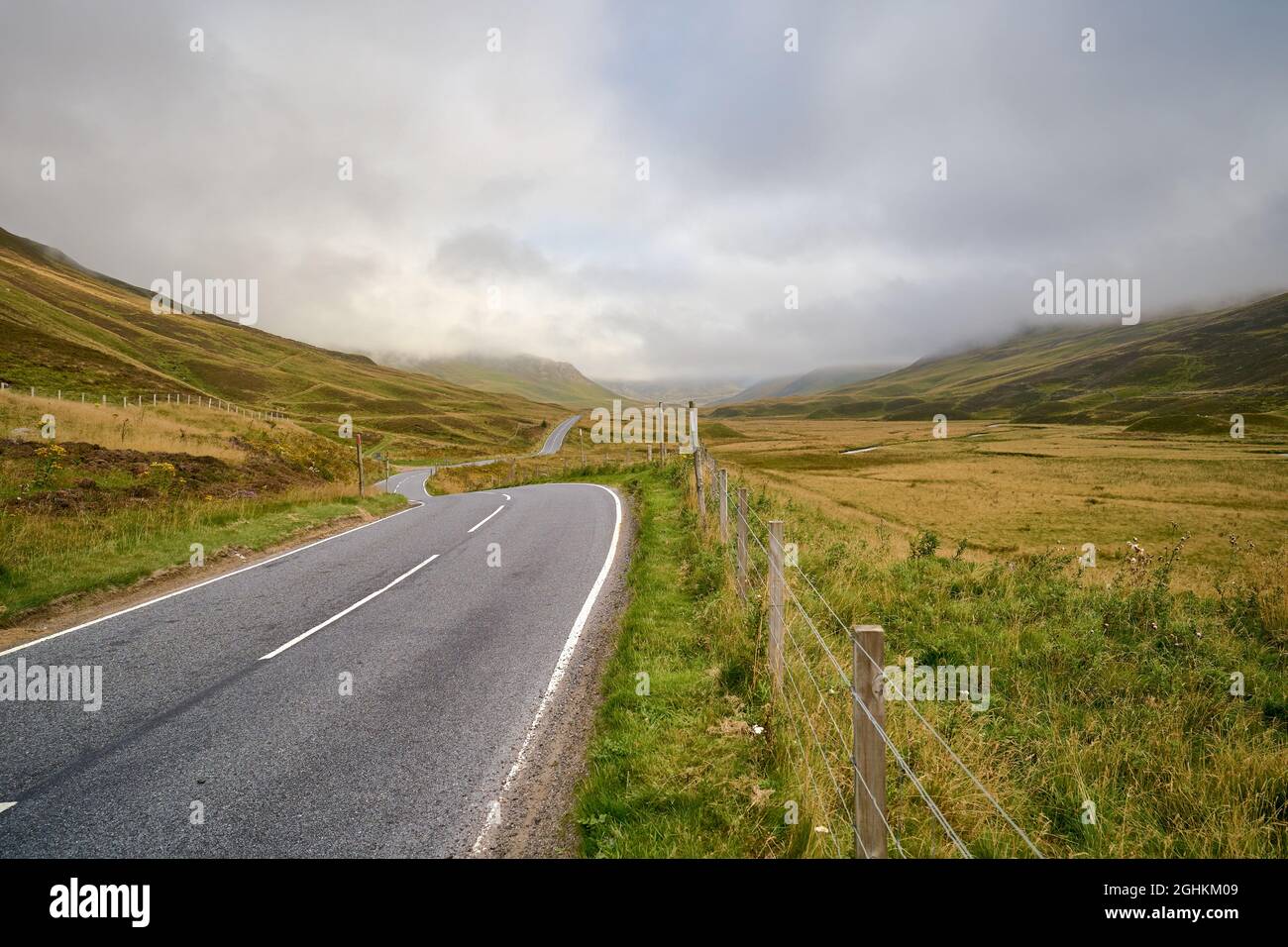 Old Military Road Stock Photo - Alamy