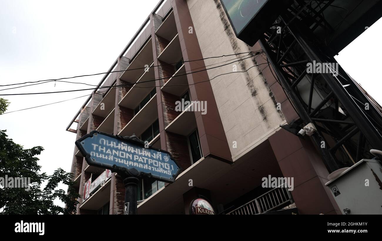 Thanon Patpong Entertainment Zone Bangkok Thailand Closed and Shuttered ...