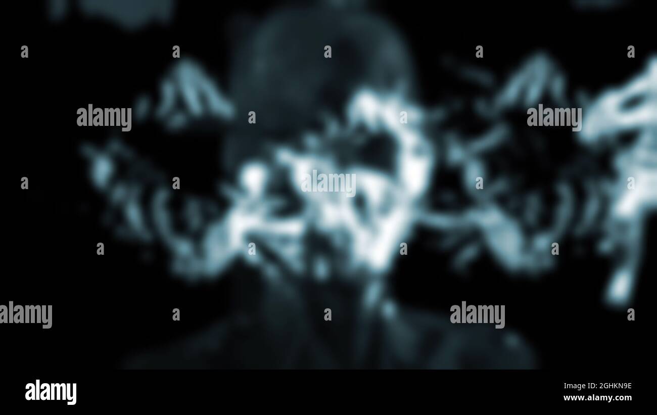 3d illustration - Horror Zombie With scary Effects Stock Photo - Alamy