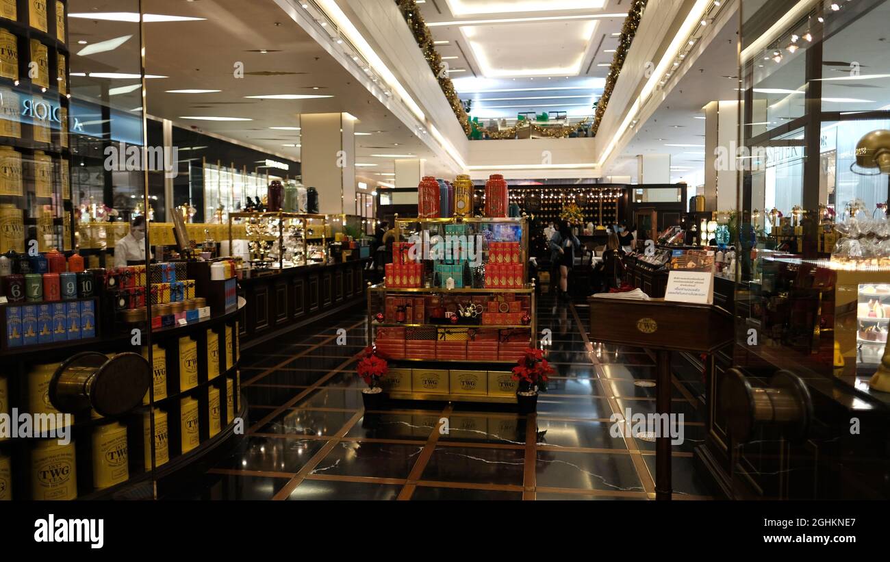 Coffee and Tea Cafe Shop restaurant inside Sian Paragon Shopping Mall ...