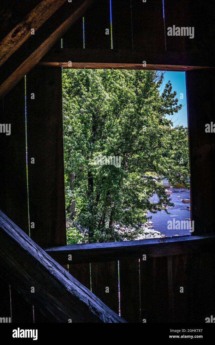 Viewing Nature out a window Stock Photo - Alamy