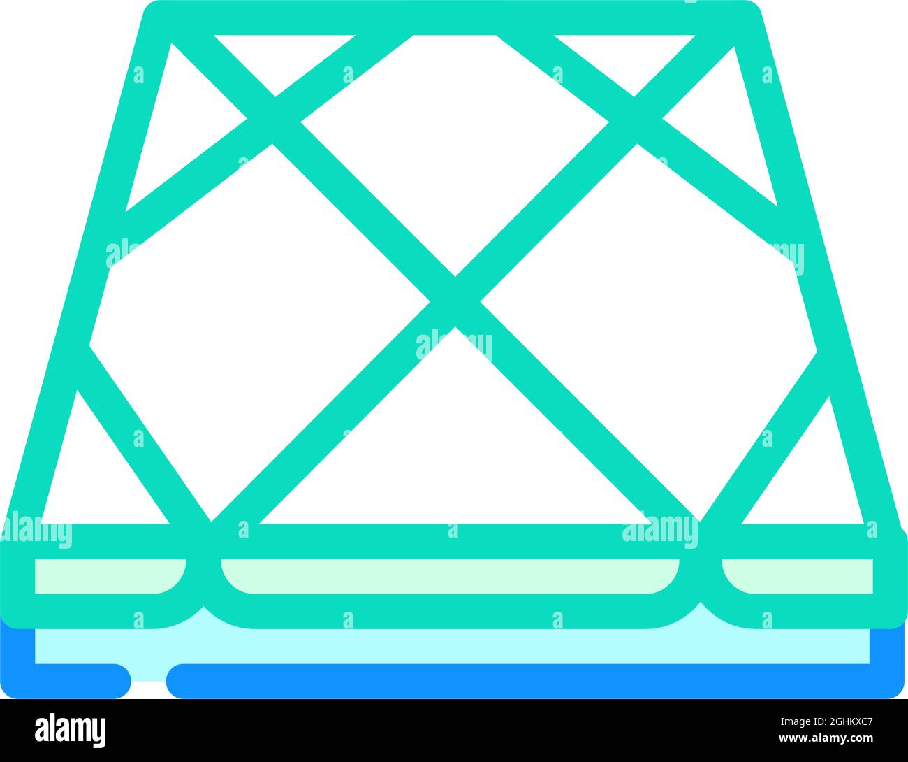 tile layer floor color icon vector illustration Stock Vector Image ...