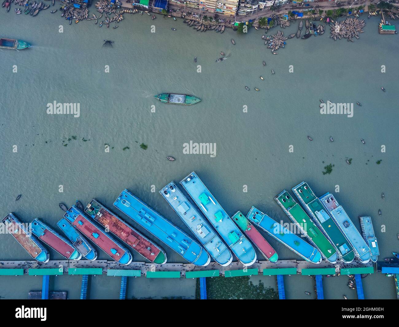 Dhaka, Dhaka, Bangladesh. 7th Sep, 2021. Dhaka River Port is the ...