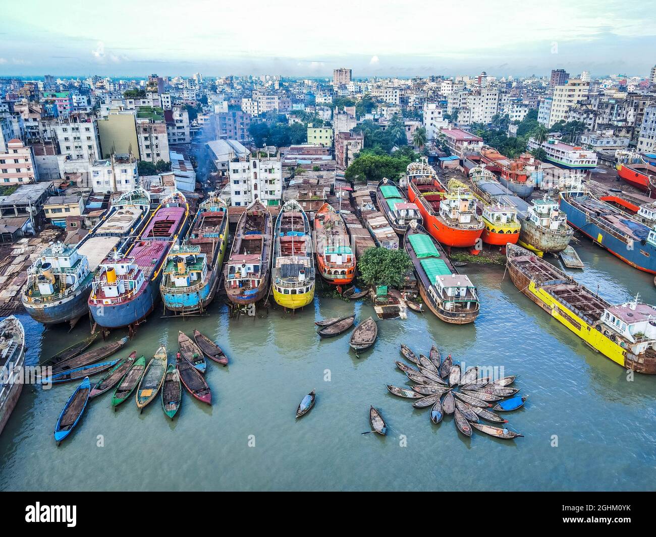 Dhaka, Dhaka, Bangladesh. 7th Sep, 2021. The Central Dockyard in the ...