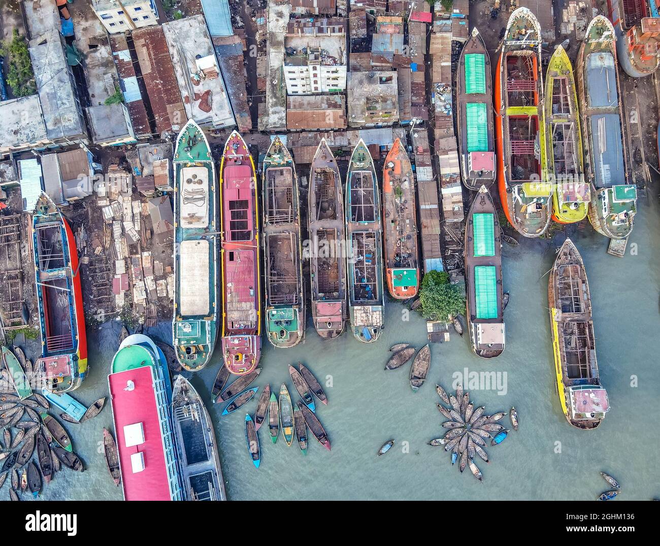 Dhaka, Dhaka, Bangladesh. 7th Sep, 2021. The Central Dockyard in the ...