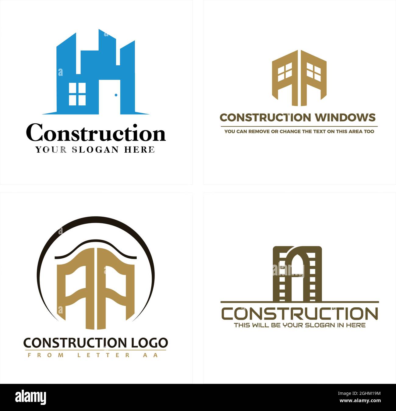 House building renovation line Cut Out Stock Images & Pictures - Alamy