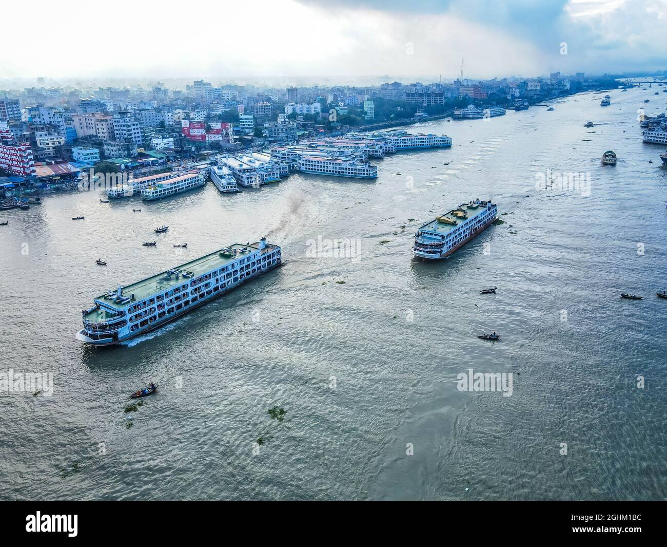 Dhaka, Dhaka, Bangladesh. 7th Sep, 2021. Dhaka River Port is the ...