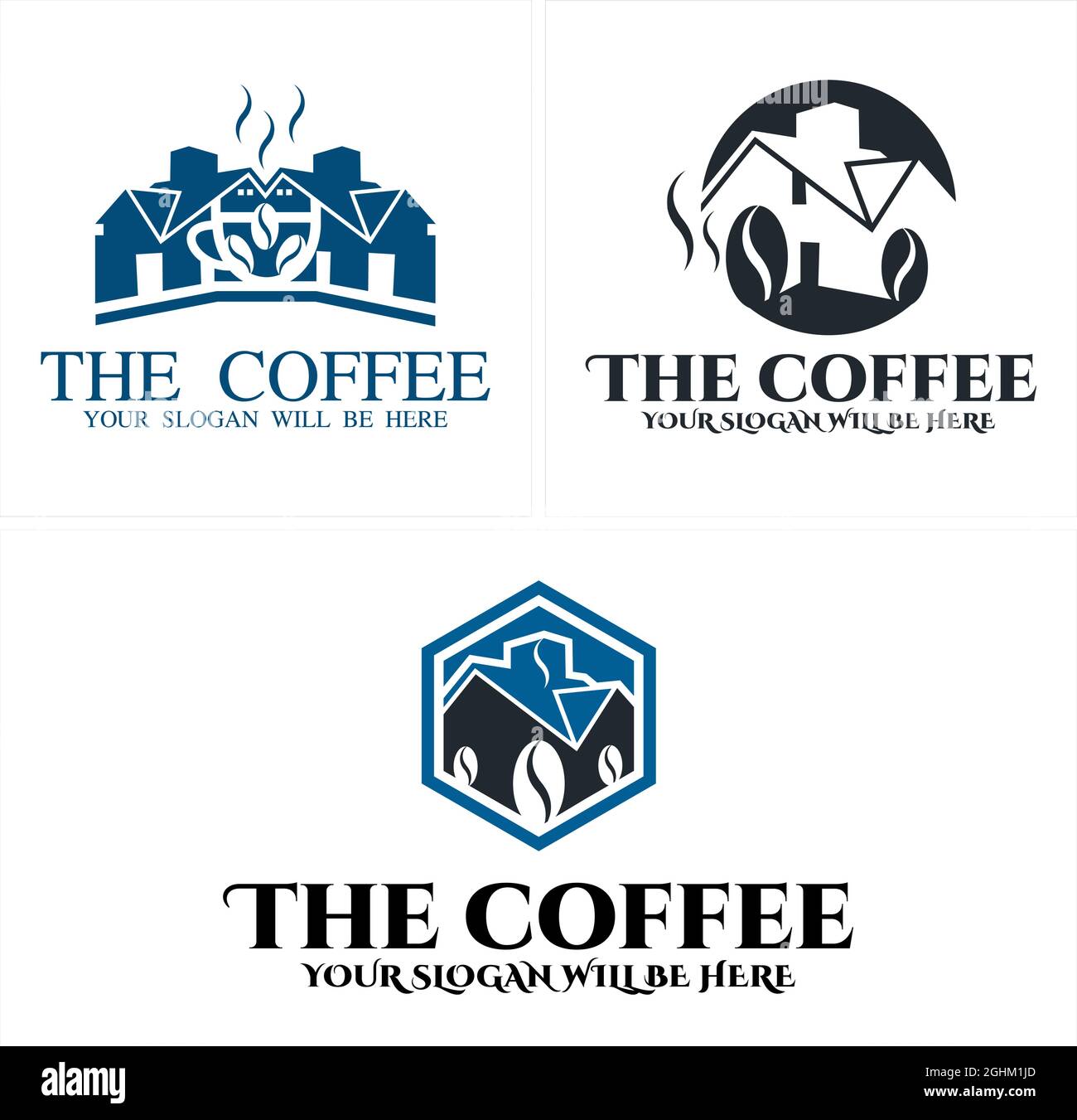 Authentic logo design Stock Vector Images - Alamy