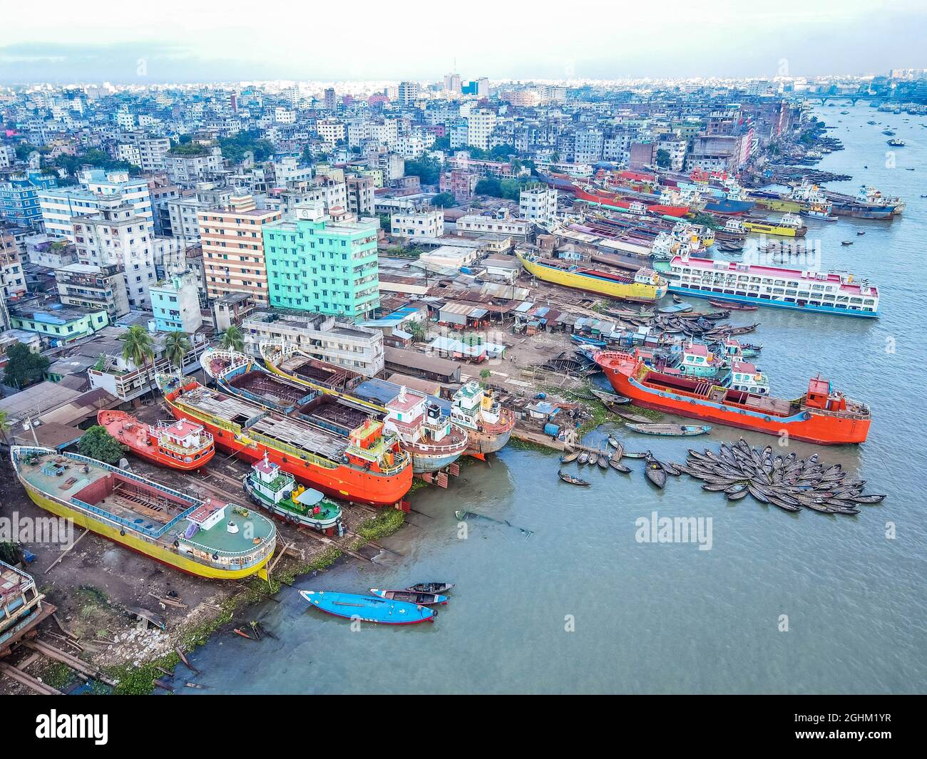 Dhaka, Dhaka, Bangladesh. 7th Sep, 2021. The Central Dockyard in the ...