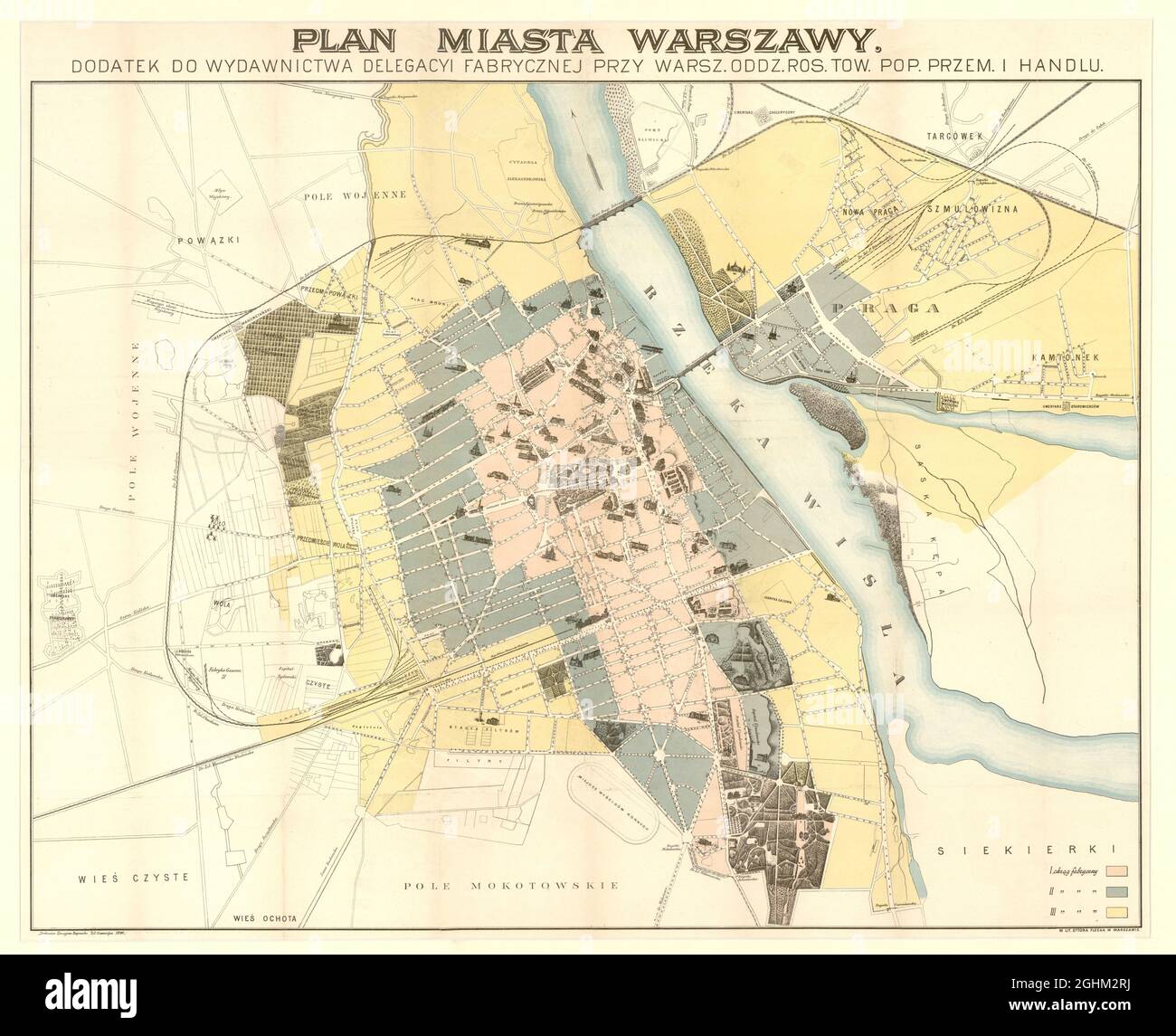 Warsaw Plan, Map of Warsaw, Warsaw Map, Old Warsaw Map, Retro Warsaw ...