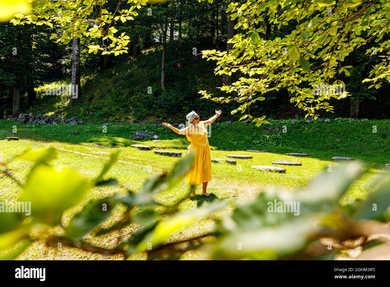 The Dacian Ruins of Sarmizegetusa Regia in Romania Stock Photo - Alamy