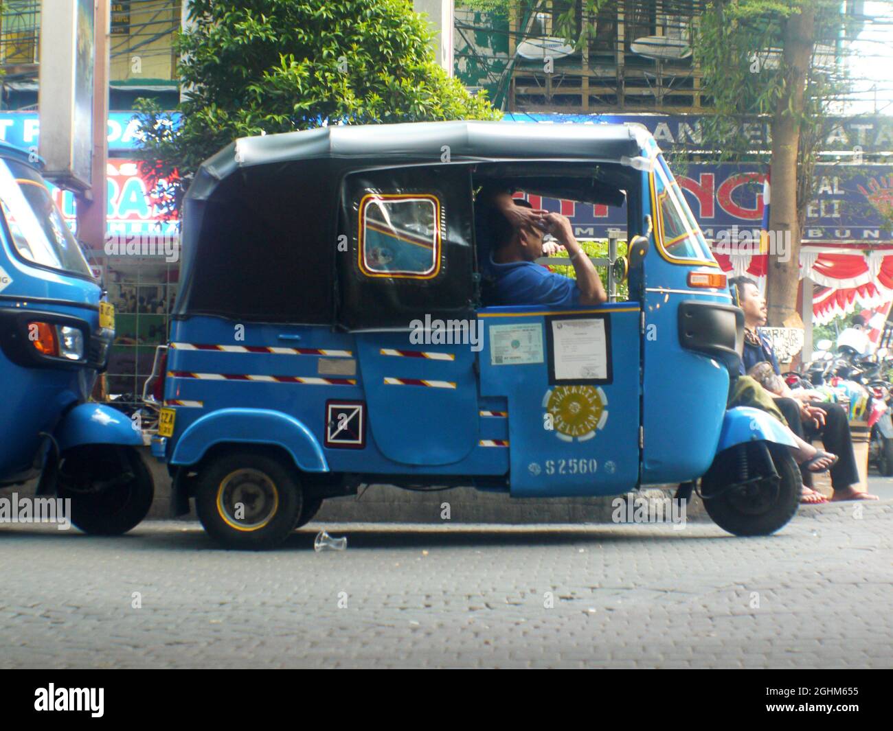 Auto Rickshaw. An auto rickshaw is a motorized version of the pulled ...