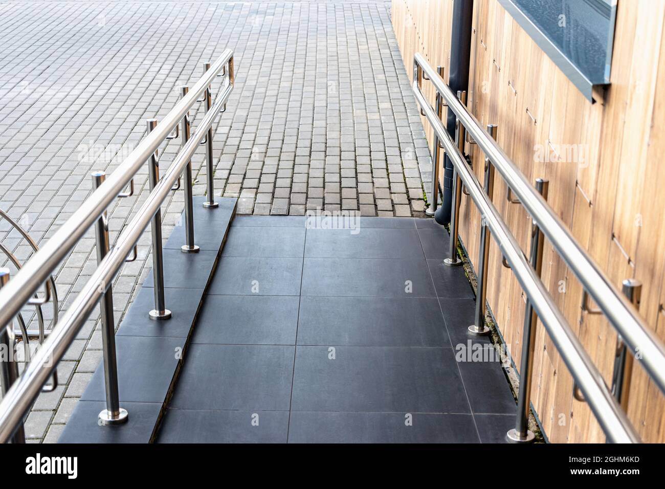 Wheelchair Ramp House High Resolution Stock Photography and Images - Alamy