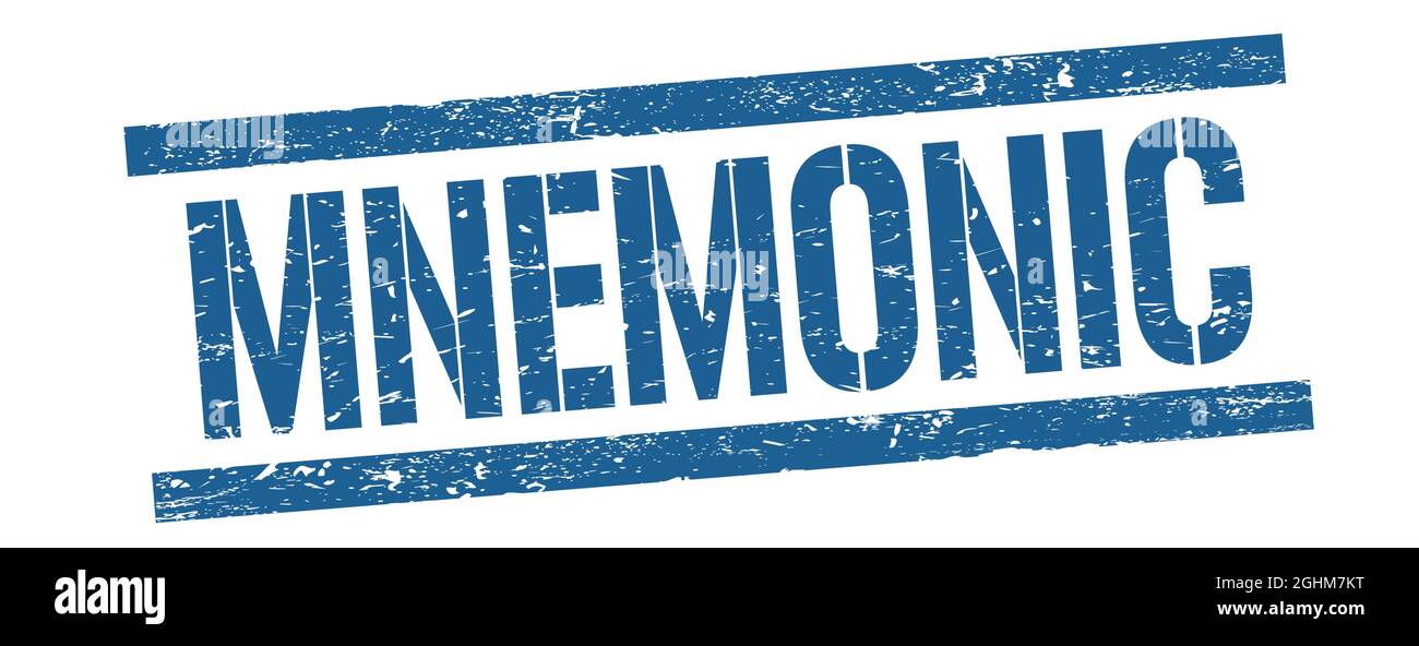 Mnemonic stamp hi-res stock photography and images - Alamy