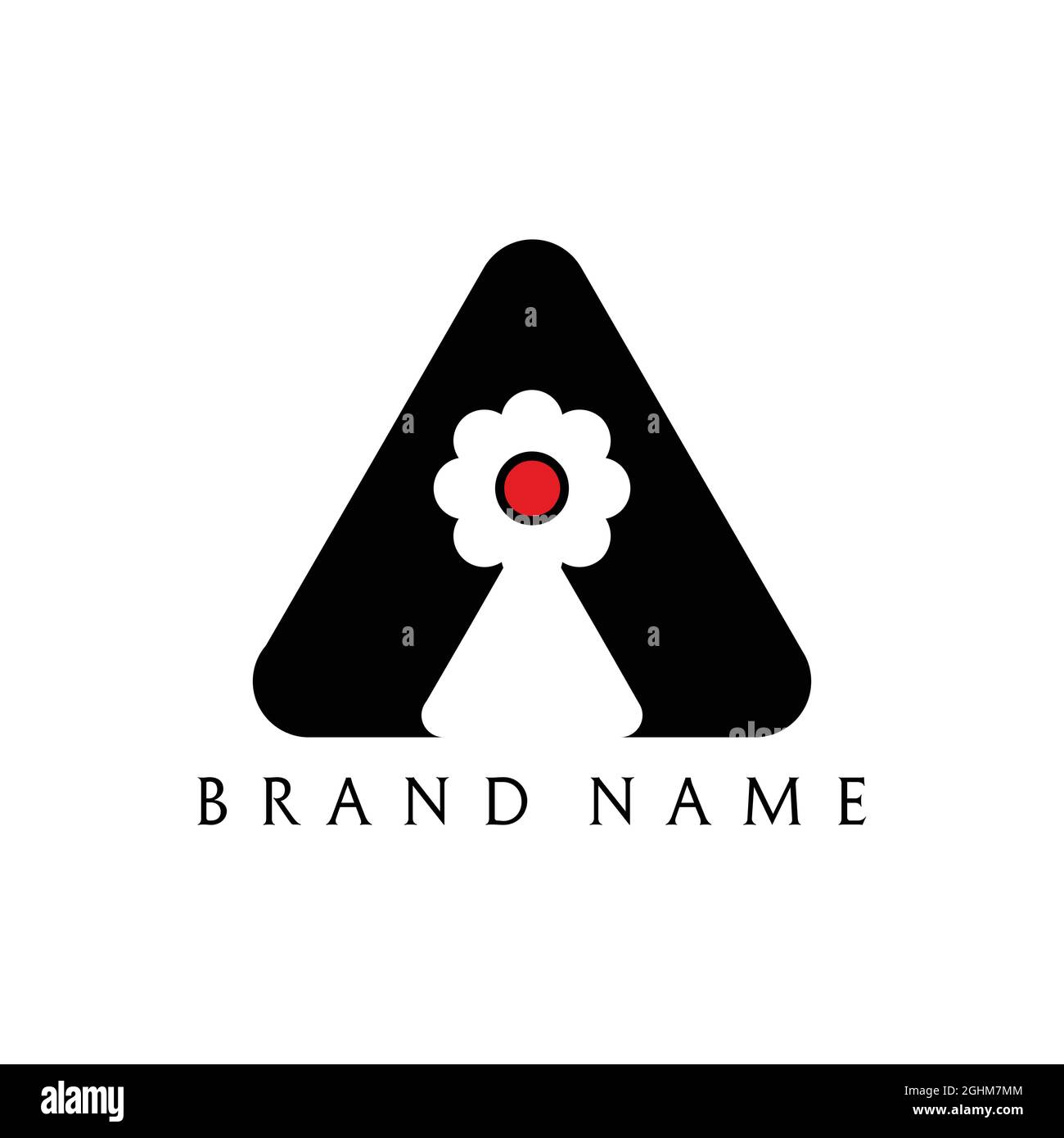 letter-shaped logo for company or brand name Stock Vector Image & Art ...