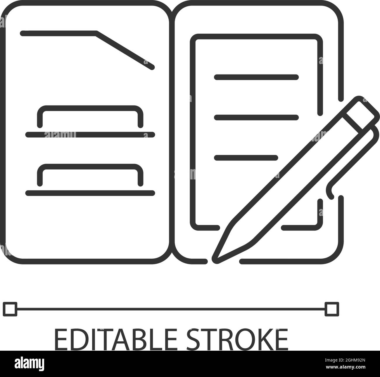 Portfolio study Stock Vector Images - Alamy