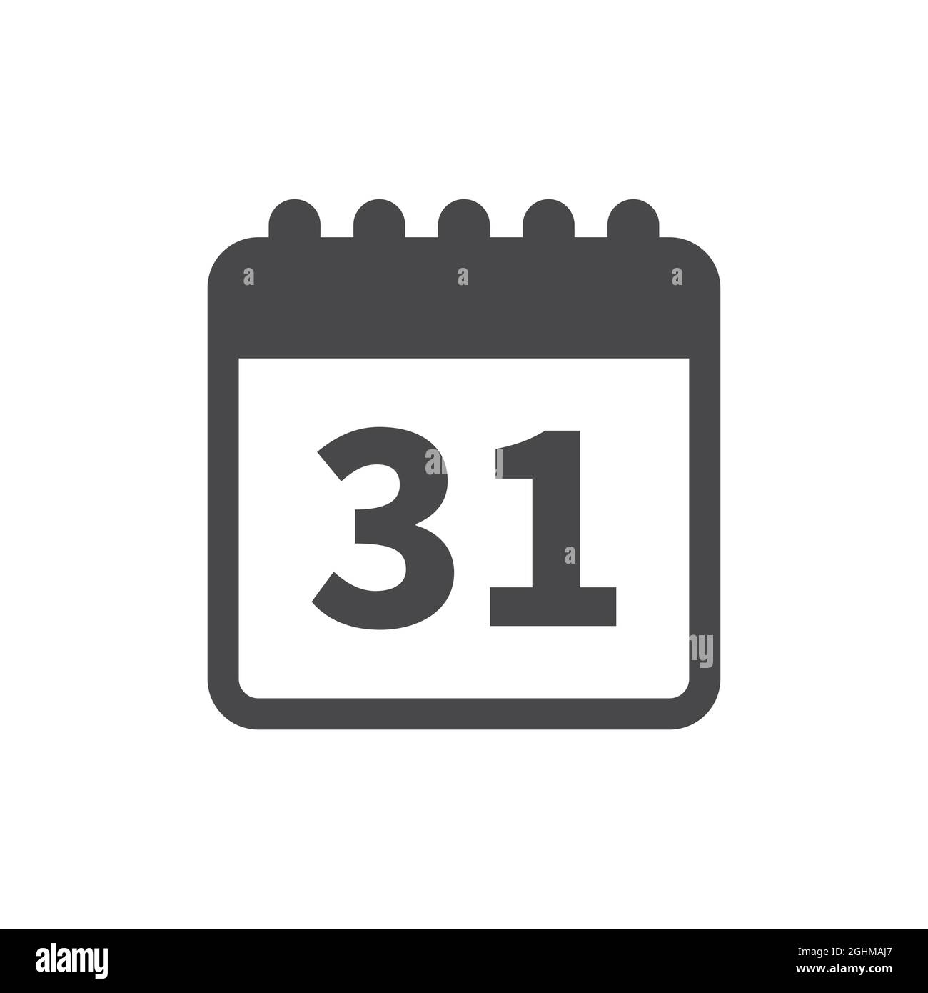 The original calendar Cut Out Stock Images & Pictures - Alamy