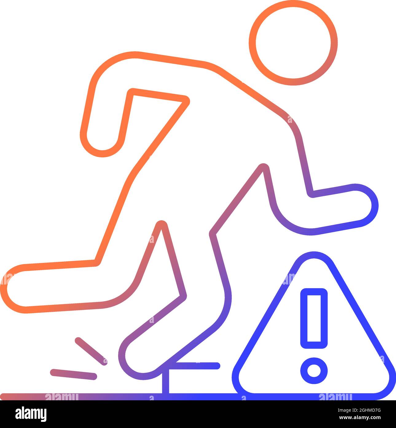 Clipart Of People Tripping