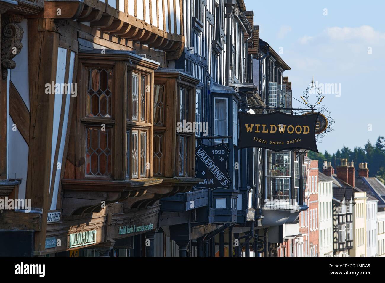 Ludlow timber framed buildings hi-res stock photography and images - Alamy