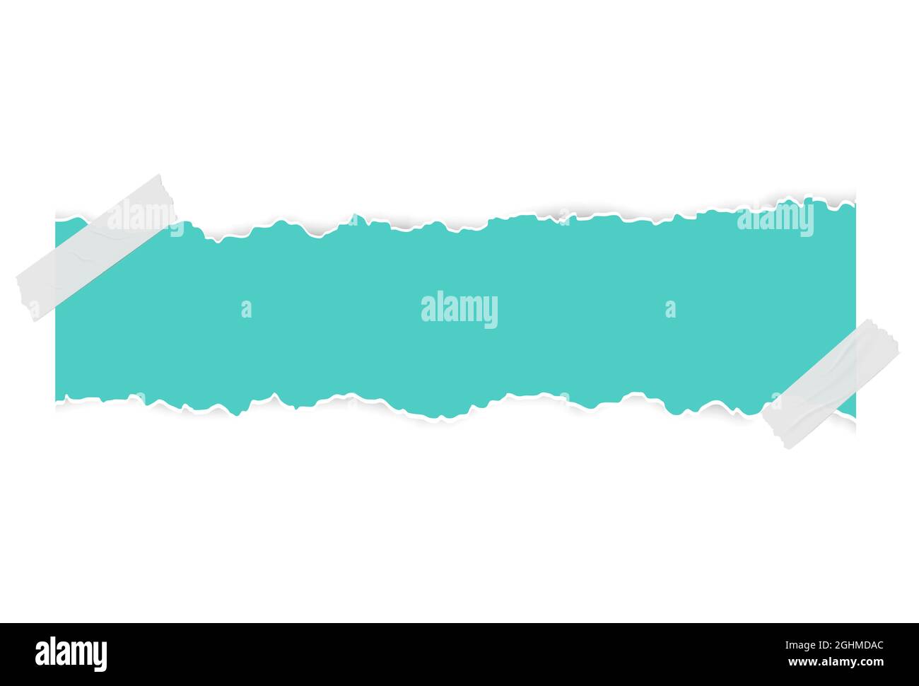 Torn Paper Edge Square Stock Vector Images - Alamy