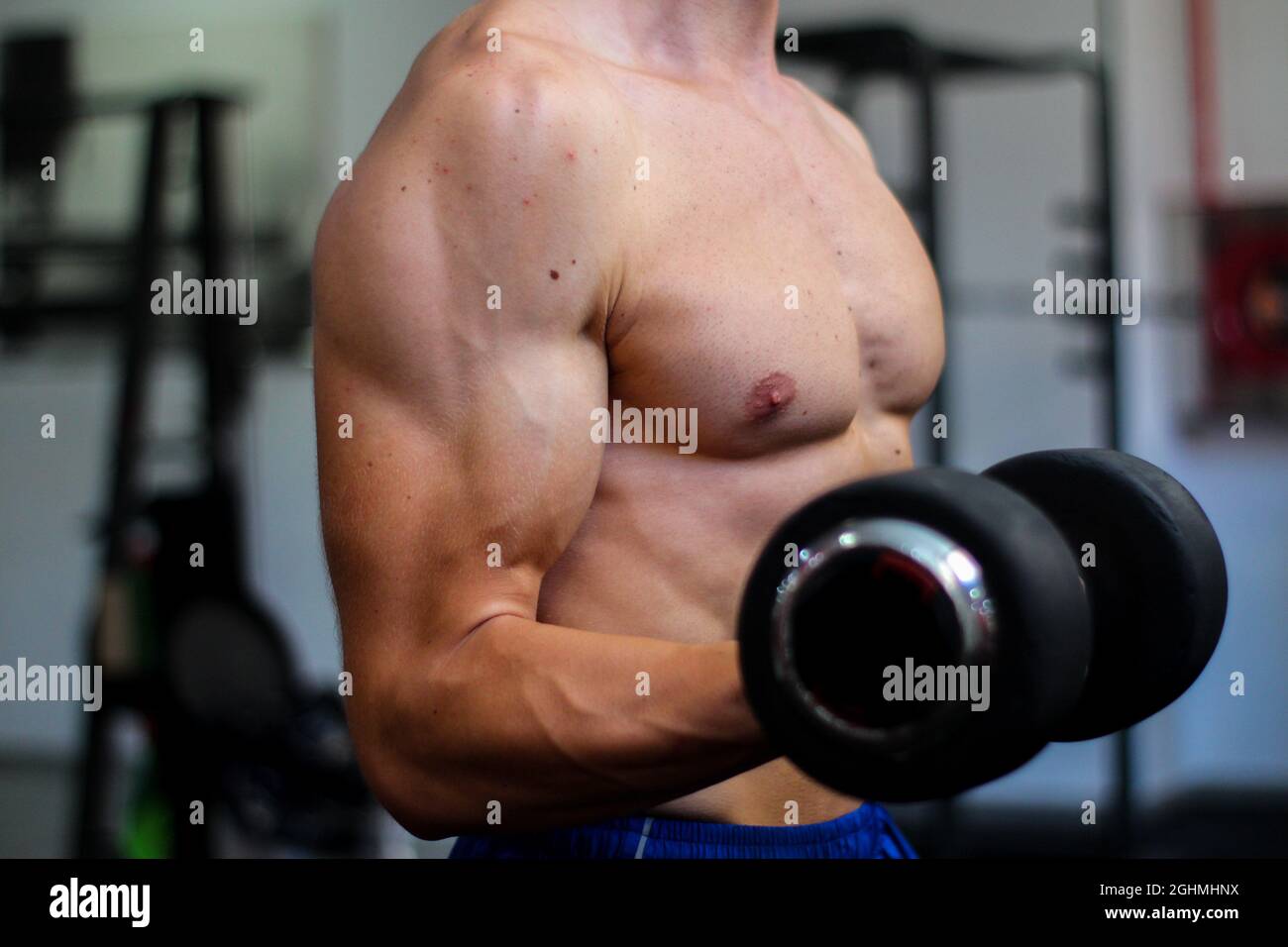 Strong mans arm hi-res stock photography and images - Alamy