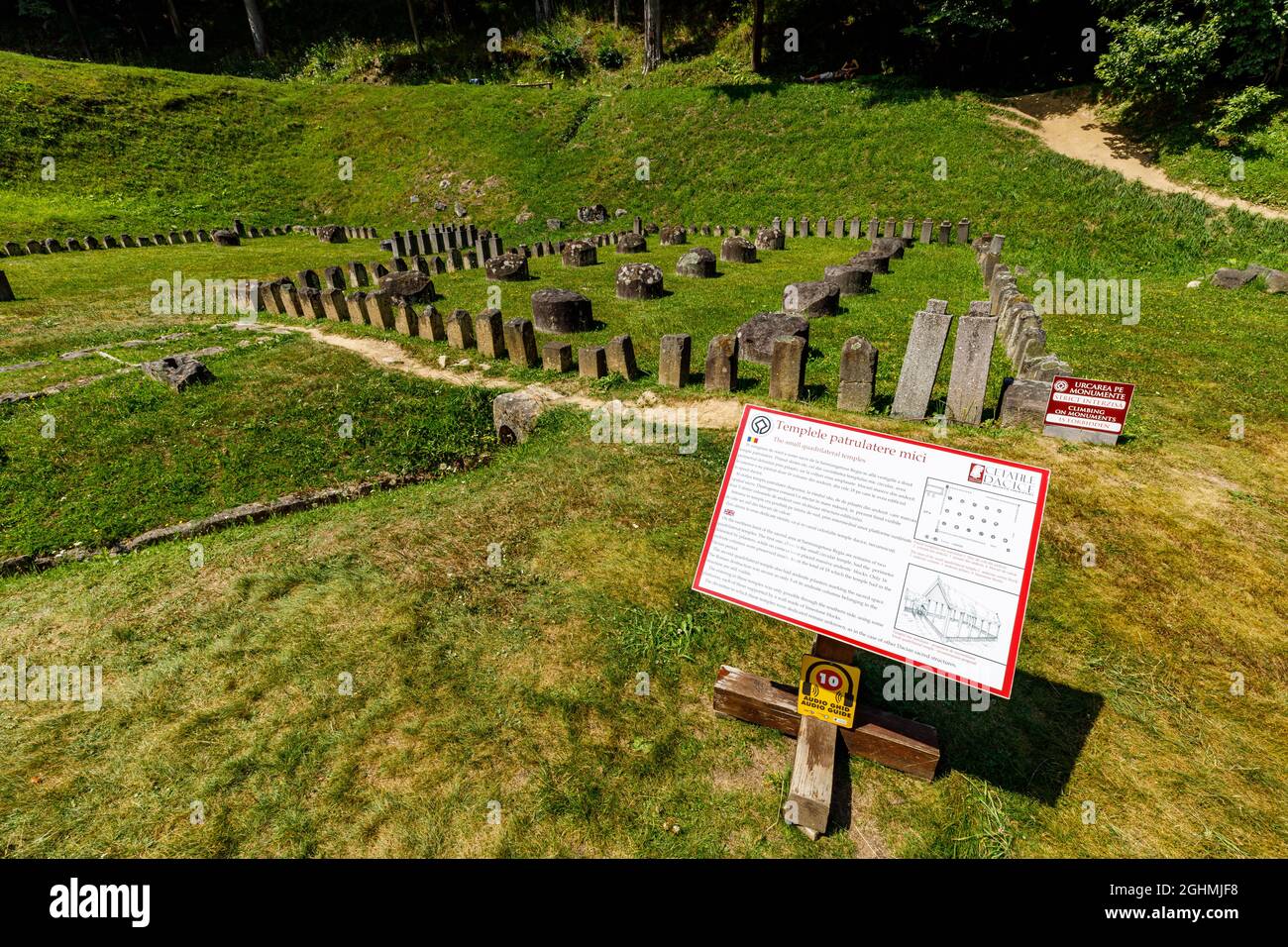 The Dacian Ruins of Sarmizegetusa Regia in Romania Stock Photo - Alamy