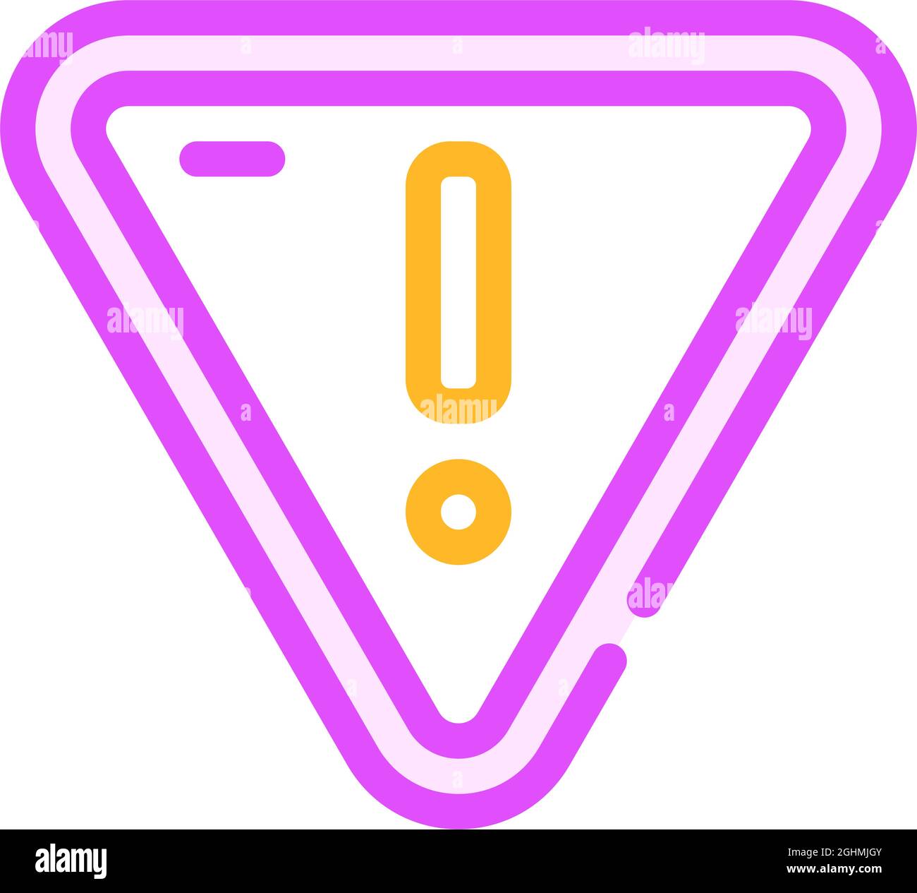 hazardous product mark color icon vector illustration Stock Vector ...