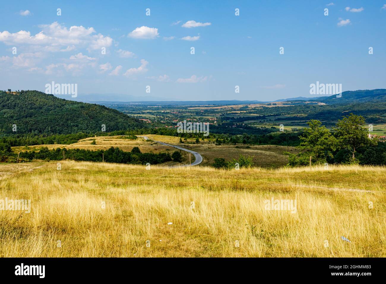 The Landscape of Transylvania in Romania Stock Photo - Alamy