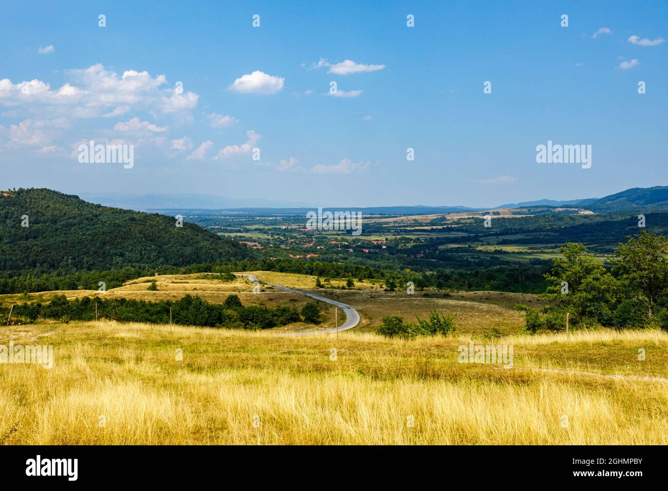 The Landscape of Transylvania in Romania Stock Photo - Alamy