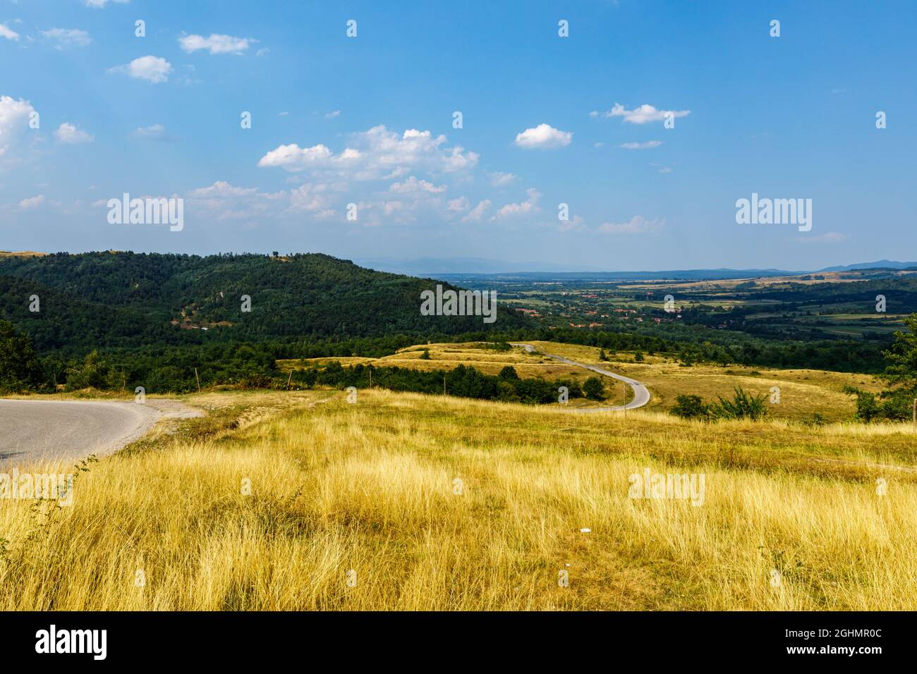 The Landscape of Transylvania in Romania Stock Photo - Alamy