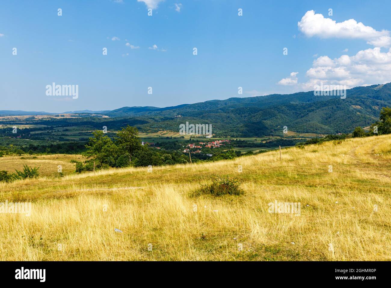 The Landscape of Transylvania in Romania Stock Photo - Alamy