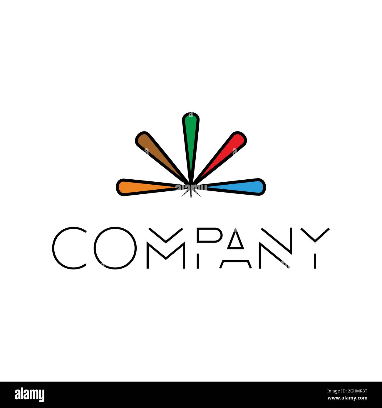 company logo made according to your needs Stock Vector Image & Art - Alamy