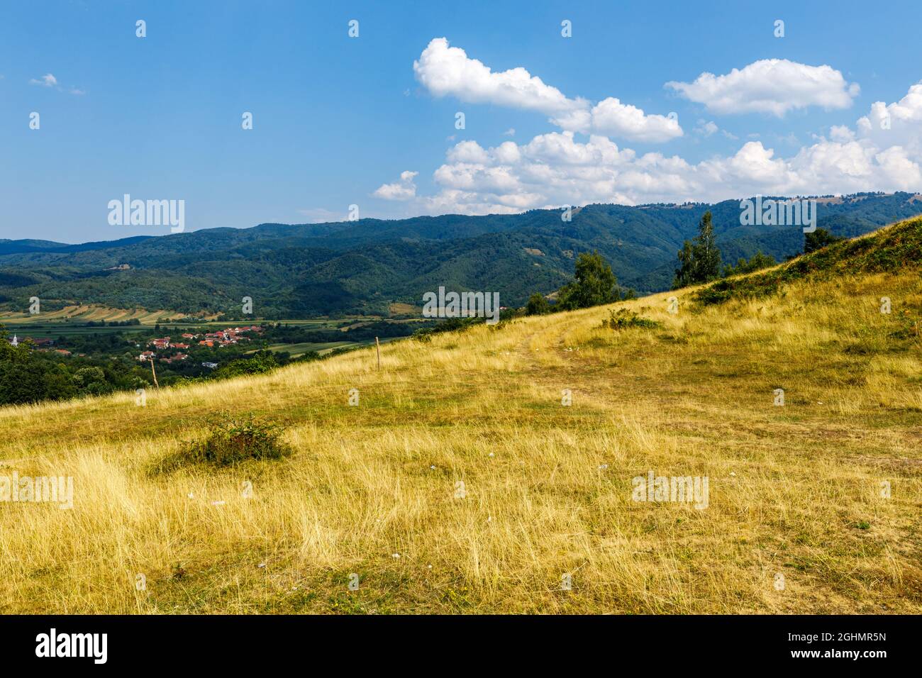 The Landscape of Transylvania in Romania Stock Photo - Alamy