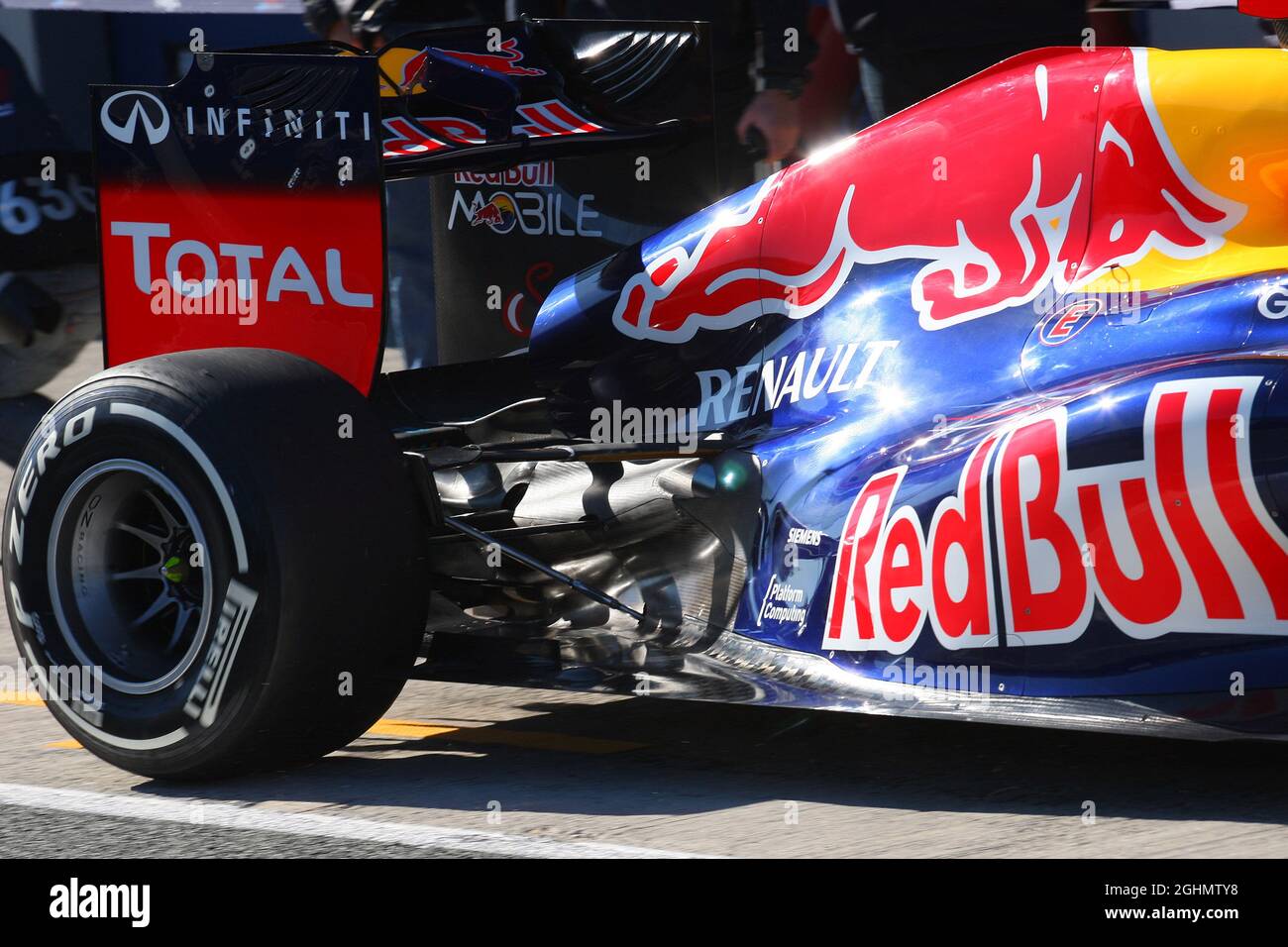 07.02.2012 Jerez, Spain, Mark Webber (AUS), Red Bull Racing in the new ...