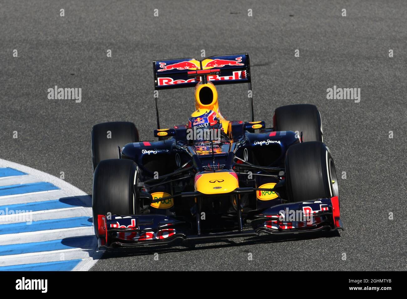 07.02.2012 Jerez, Spain, Mark Webber (AUS), Red Bull Racing - Formula 1 ...
