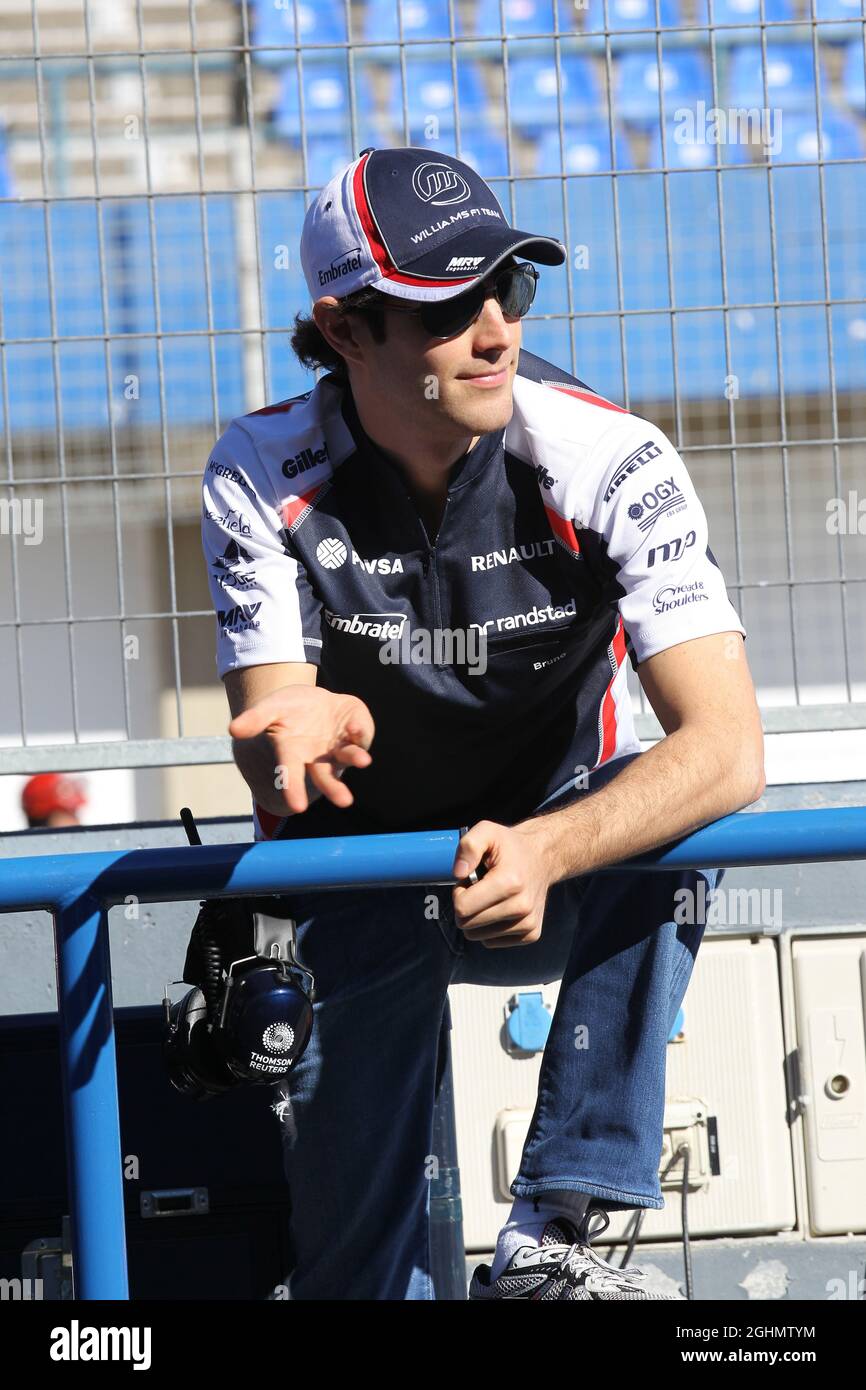 07.02.2012 Jerez, Spain, Bruno Senna (VEN), Williams F1 Team - Formula ...