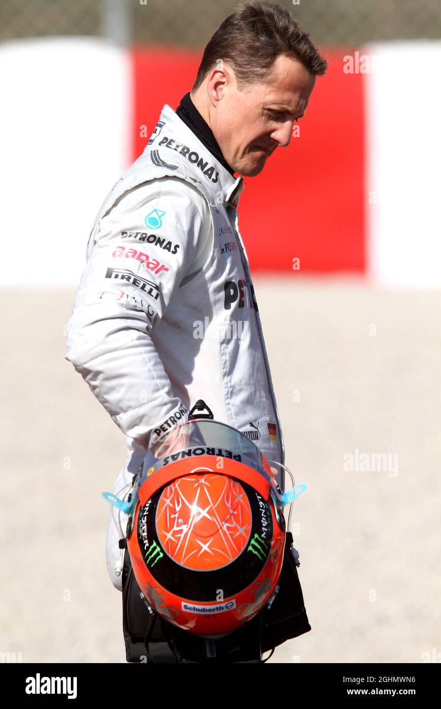 02.04.2012, Barcelona, Spain, Michael Schumacher (GER), Mercedes AMG ...