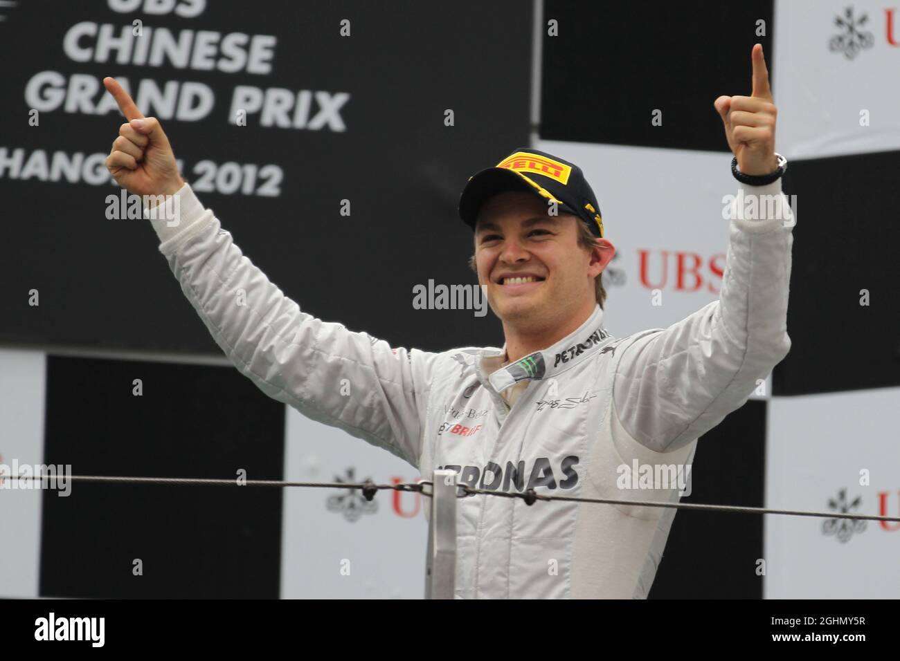 1st place Nico Rosberg (GER), Mercedes AMG Petronas 15.04.2012. Formula ...