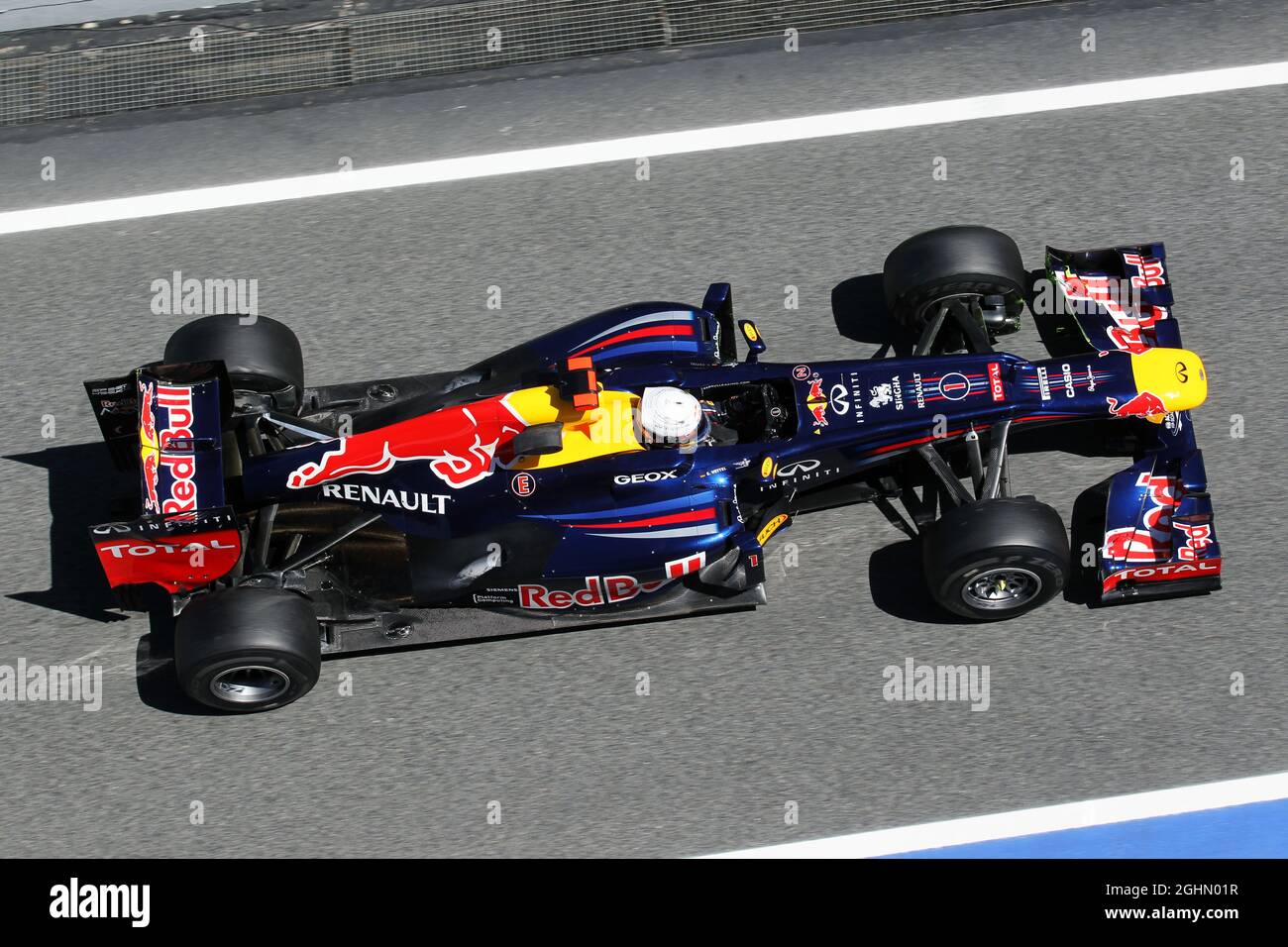 Sebastian Vettel (GER) Red Bull Racing RB8. 11.05.2012. Formula 1 World ...