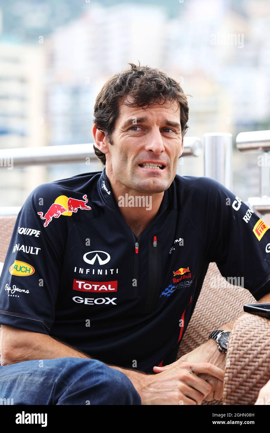 Mark Webber (AUS) Red Bull Racing. 23.05.2012. Formula 1 World ...