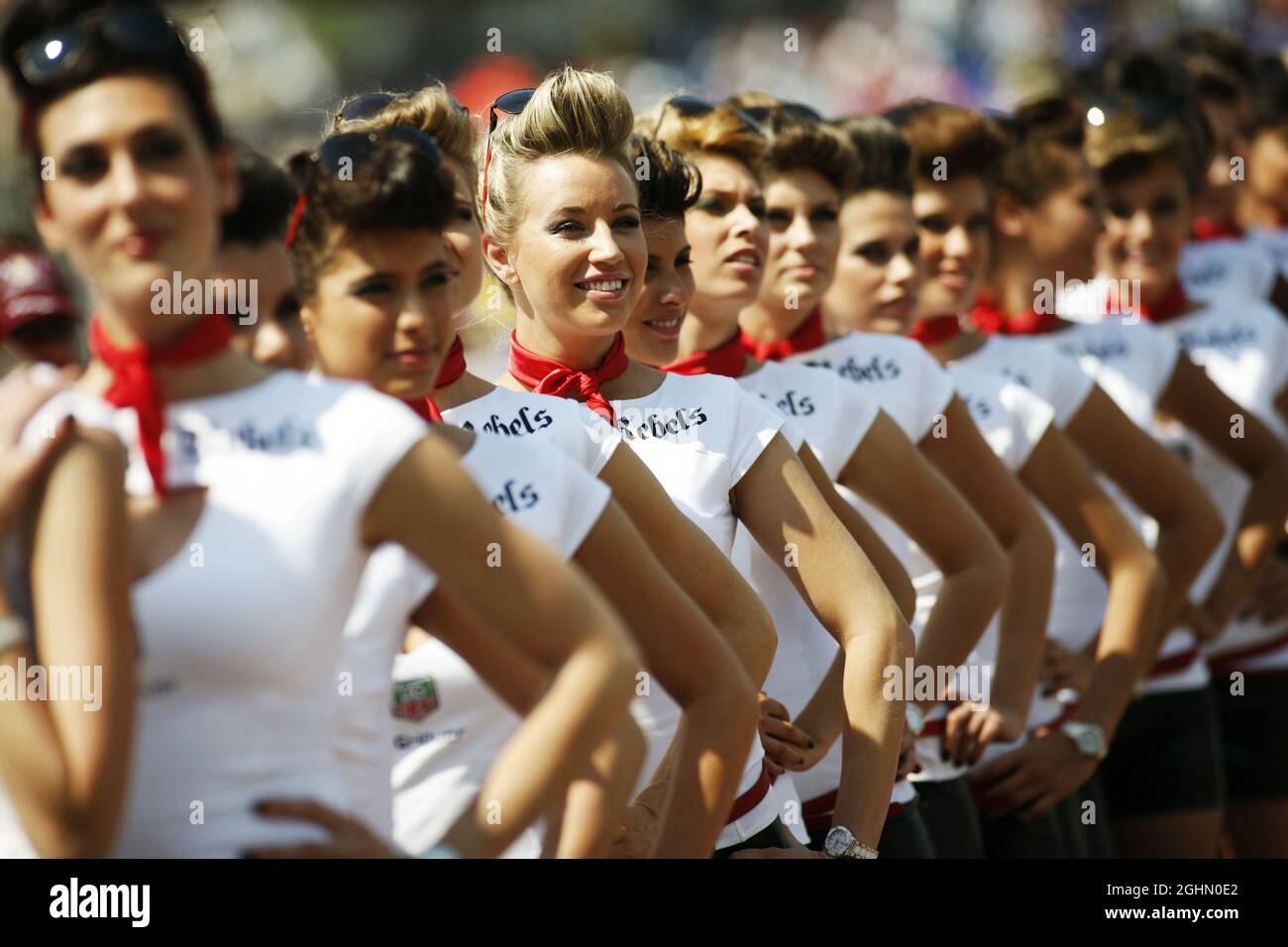 Grid girls. 26.05.2012. Formula 1 World Championship, Rd 6, Monaco ...