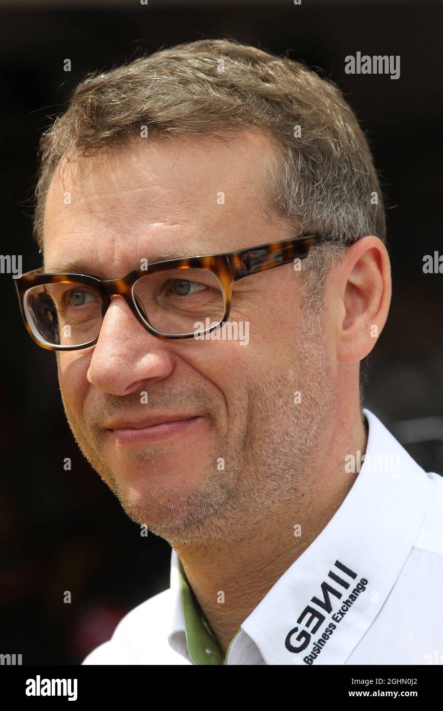 Eric Lux (BEL) Genii Capital CEO 27.05.2012. Formula 1 World ...