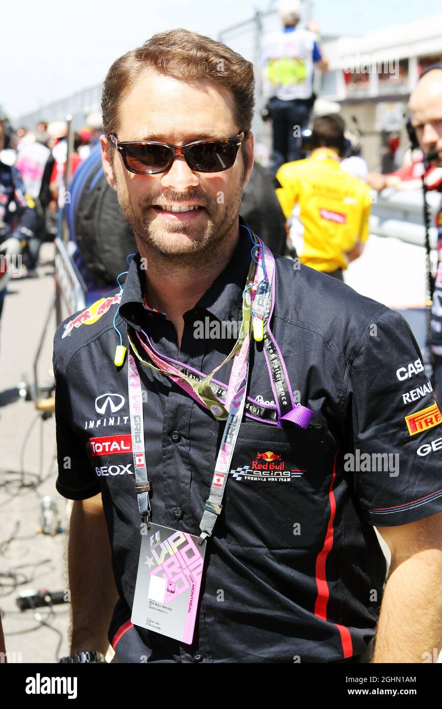 Jason Priestley (CDN) Actor on the grid. 10.06.2012. Formula 1 World ...