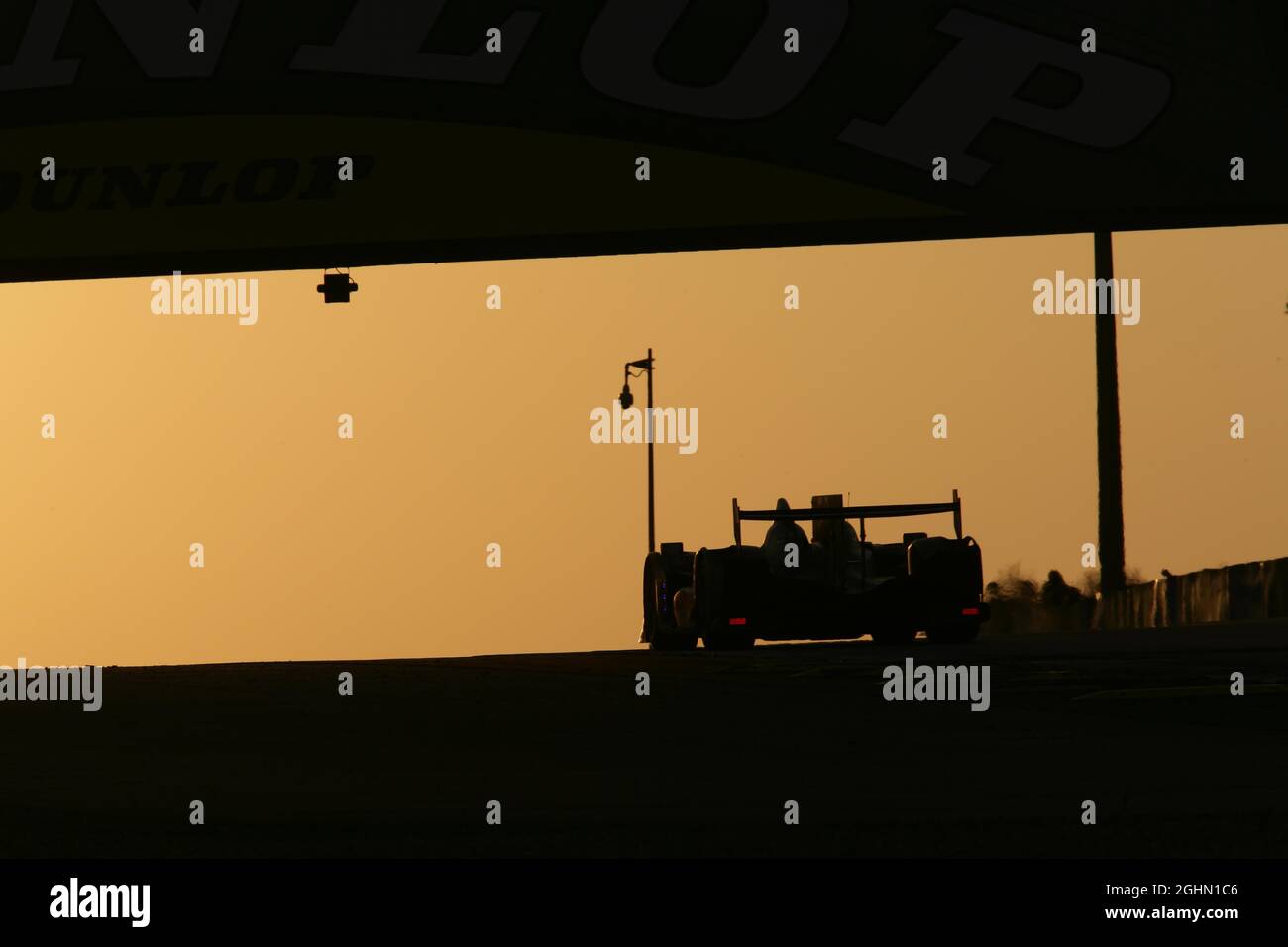 Sunrise at the Dunlop Bridge 17.06.2012, Le Mans Race, FIA World ...