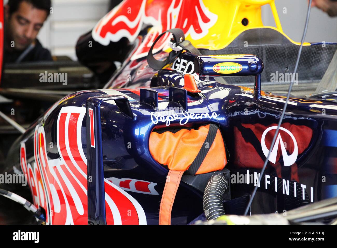 Red bull racing rb8 detail hi-res stock photography and images - Alamy