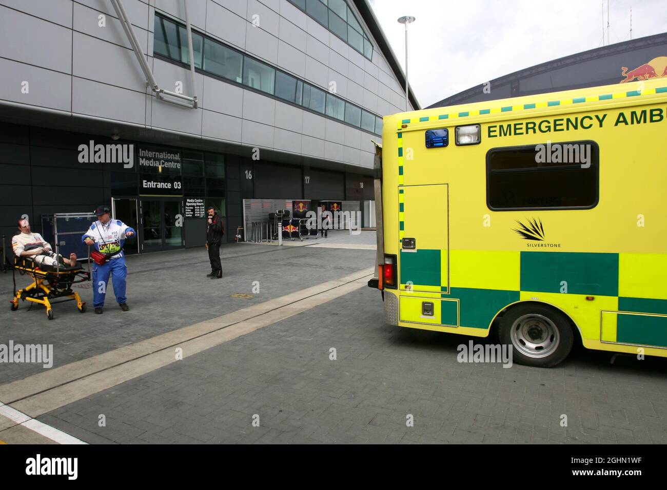 Sauber F1 Team mechanic goes to the hospital afer being run over by ...