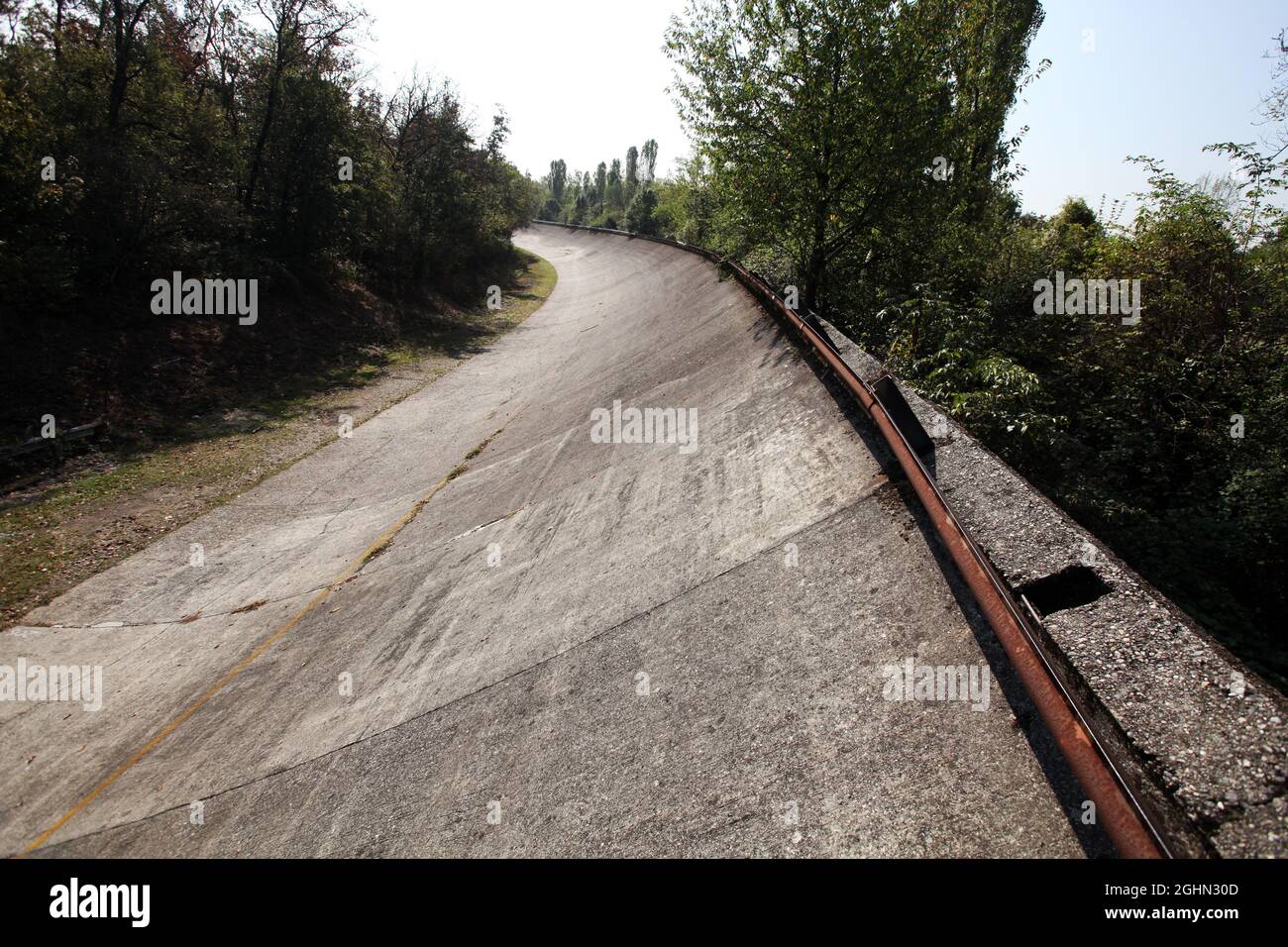 The famous old Monza banking. 06.09.2012. Formula 1 World Championship ...
